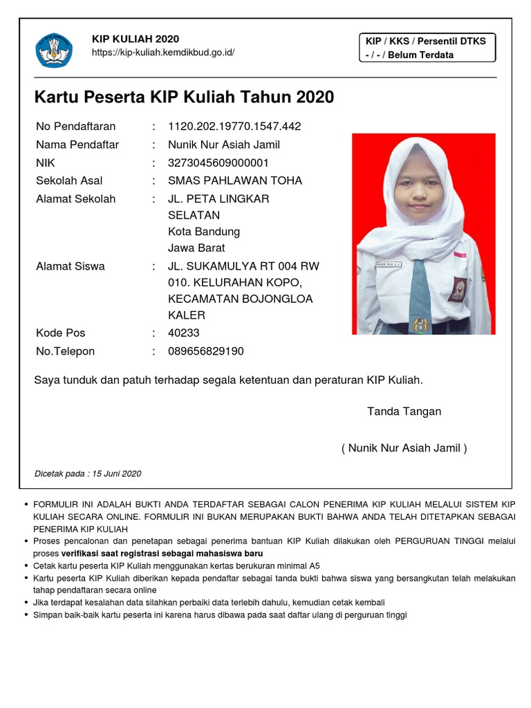 KIP Kuliah – Politeknik Bisnis Kaltara